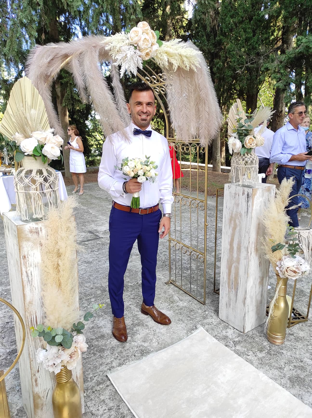 Ο boho and chic γάμος της Αλεξάνδρας Αδάμου και του Παντελή Ντασιώτη ...